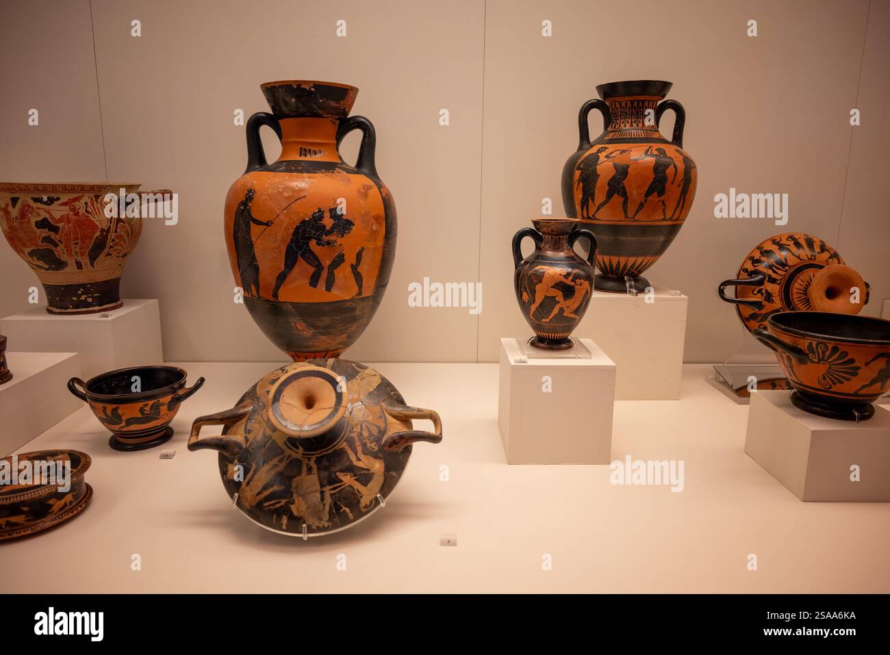 Ancient artifacts exhibited in National Archaeological Museum, housing ...