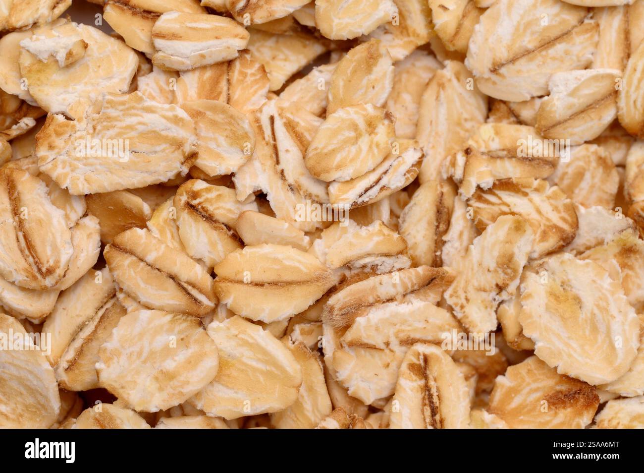 Macro photo of oatmeal.Texture, background of dry oatmeal.Healthy ...