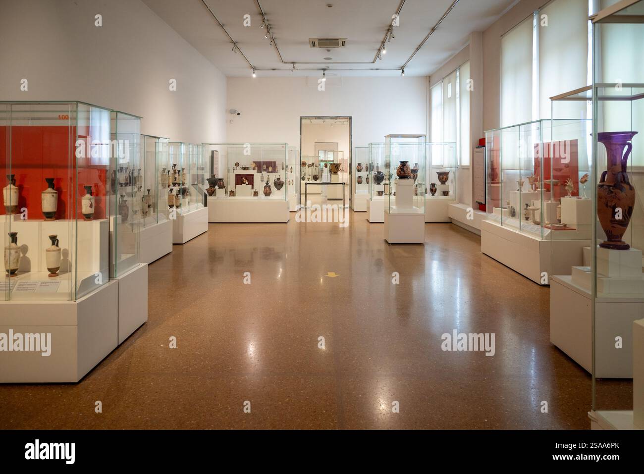 Ancient artifacts exhibited in National Archaeological Museum, housing ...
