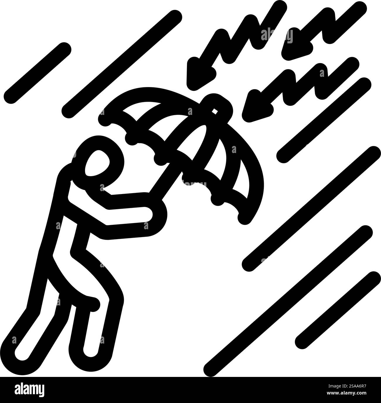 resilience success life line icon vector. resilience success life sign ...