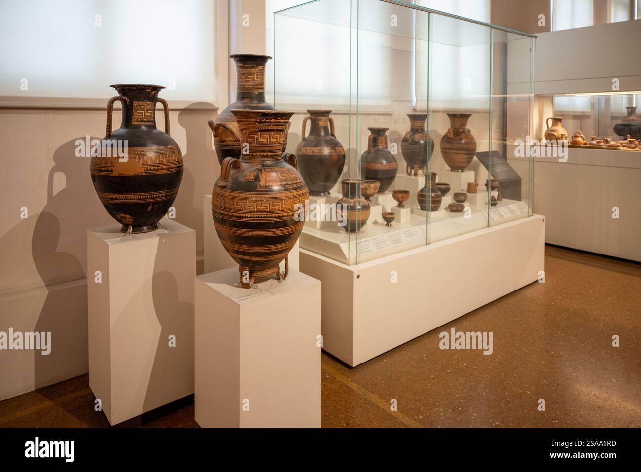 Ancient artifacts exhibited in National Archaeological Museum, housing ...