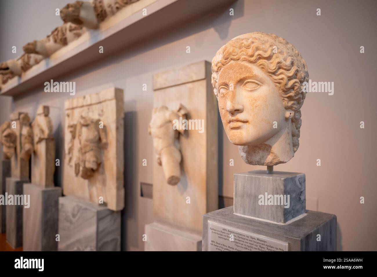 Ancient artifacts exhibited in National Archaeological Museum, housing ...