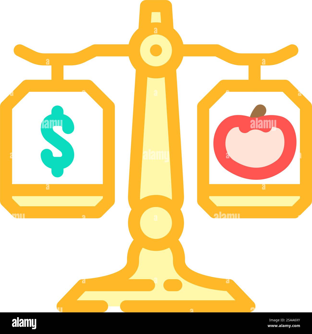 ethical consumption vegan food color icon vector. ethical consumption ...