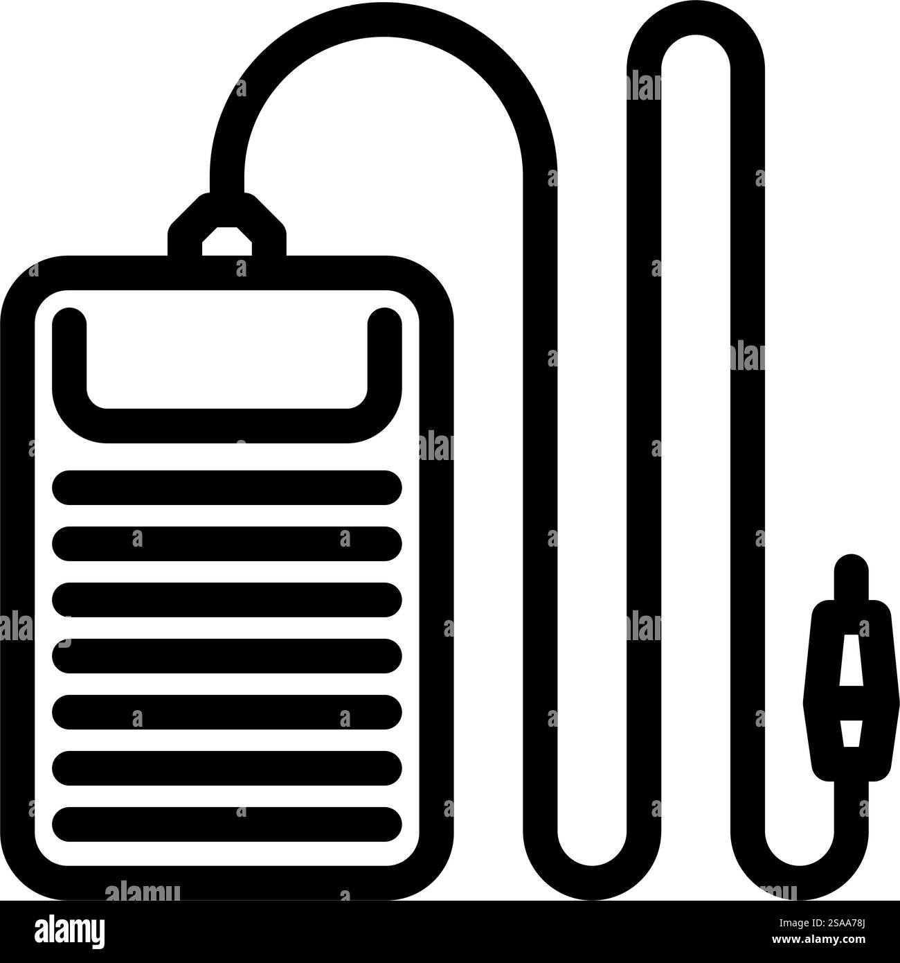 sewing foot pedal dressmaking fashion line icon vector. sewing foot ...