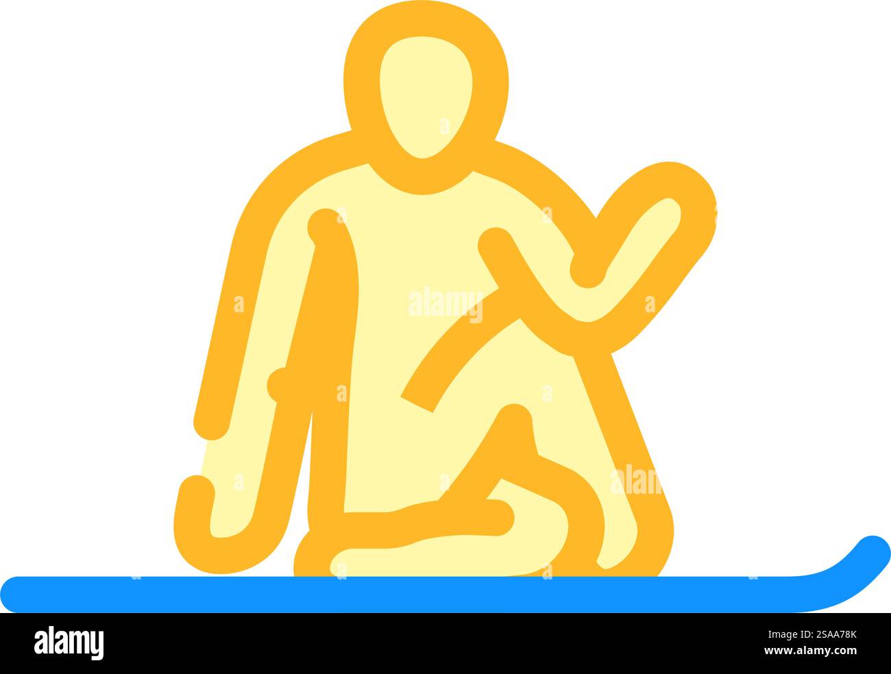 Ardha matsyendrasana pose Stock Vector Images - Alamy