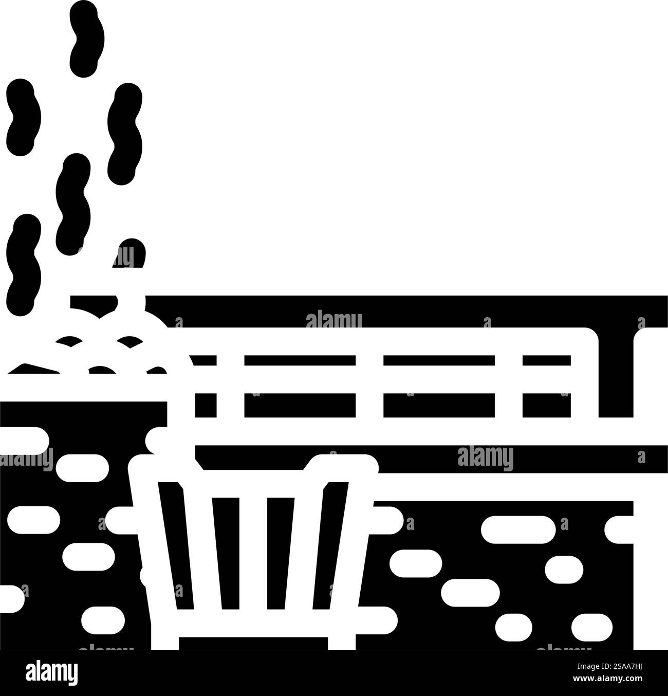 sauna steam room spa therapy treatment glyph icon vector. sauna steam ...