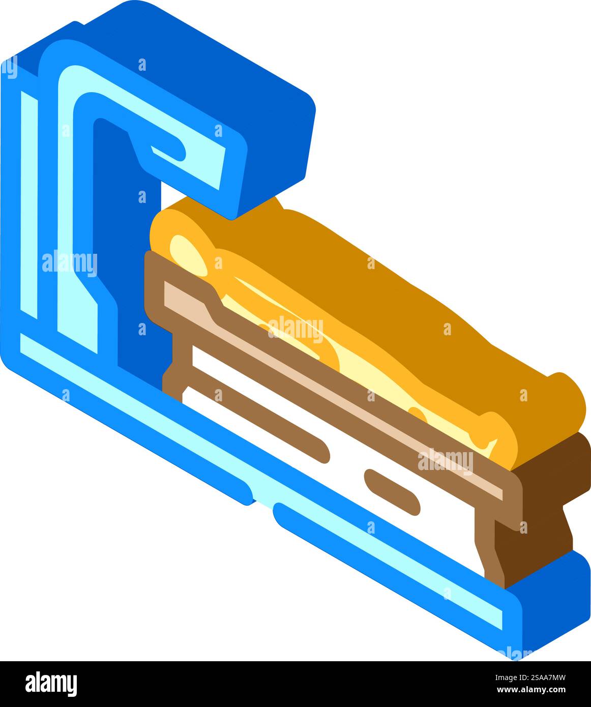 radiation therapy cancer treatment isometric icon vector. radiation ...