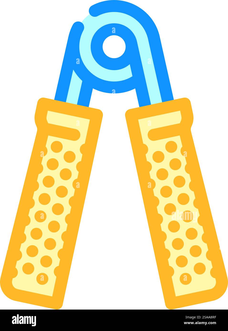 hand expander fitness tool color icon vector. hand expander fitness ...