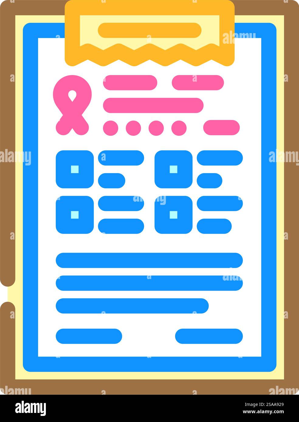 treatment plan cancer color icon vector. treatment plan cancer sign ...
