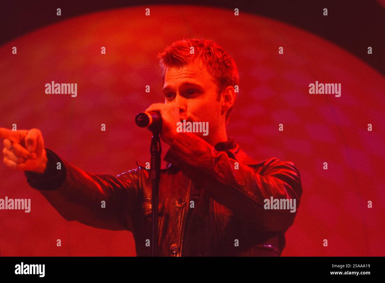 A1, BOYBAND, YOUNG, CONCERT 1998: Singer Christian Ingebrigtsenfrom ...