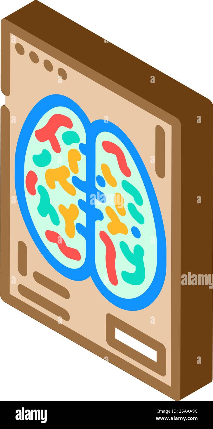 pet scan cancer treatment isometric icon vector. pet scan cancer ...