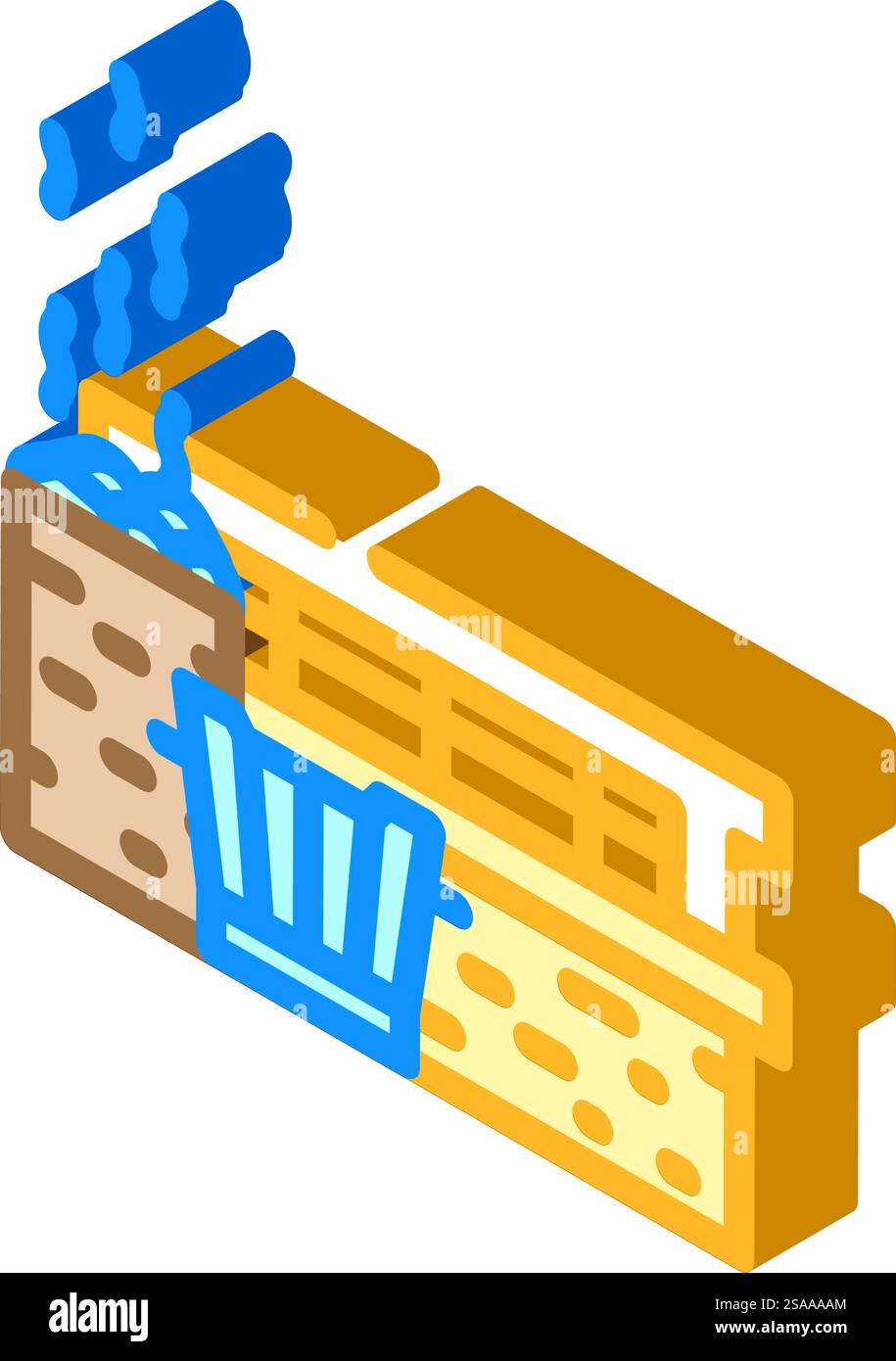 sauna steam room spa therapy treatment isometric icon vector. sauna ...