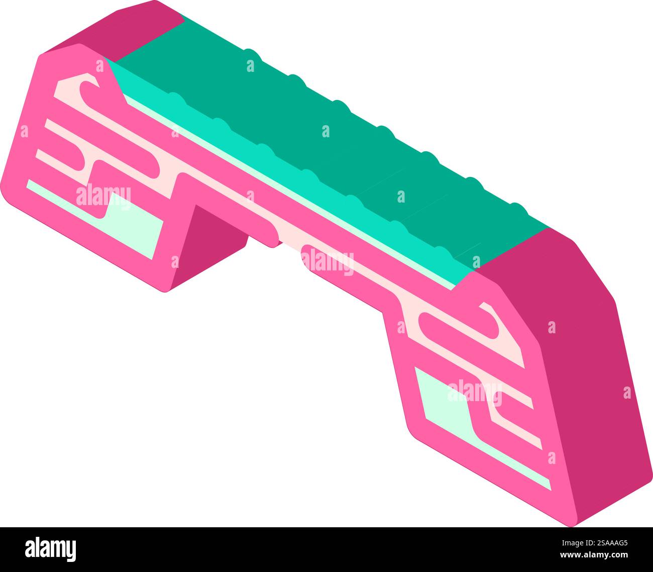 step platform fitness tool isometric icon vector. step platform fitness ...