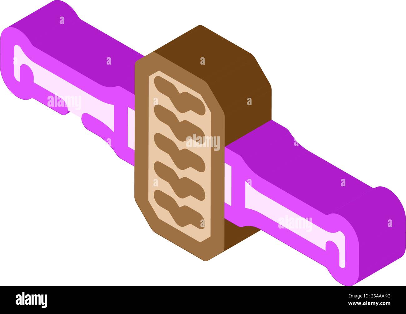 ab wheel fitness tool isometric icon vector. ab wheel fitness tool sign ...