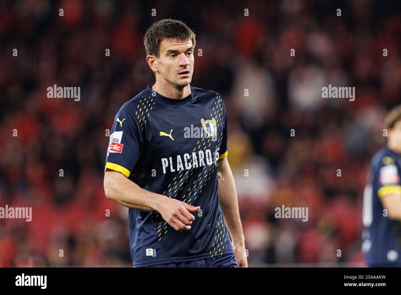 Mirko Topic seen during Liga Portugal game between teams of SL Benfica ...