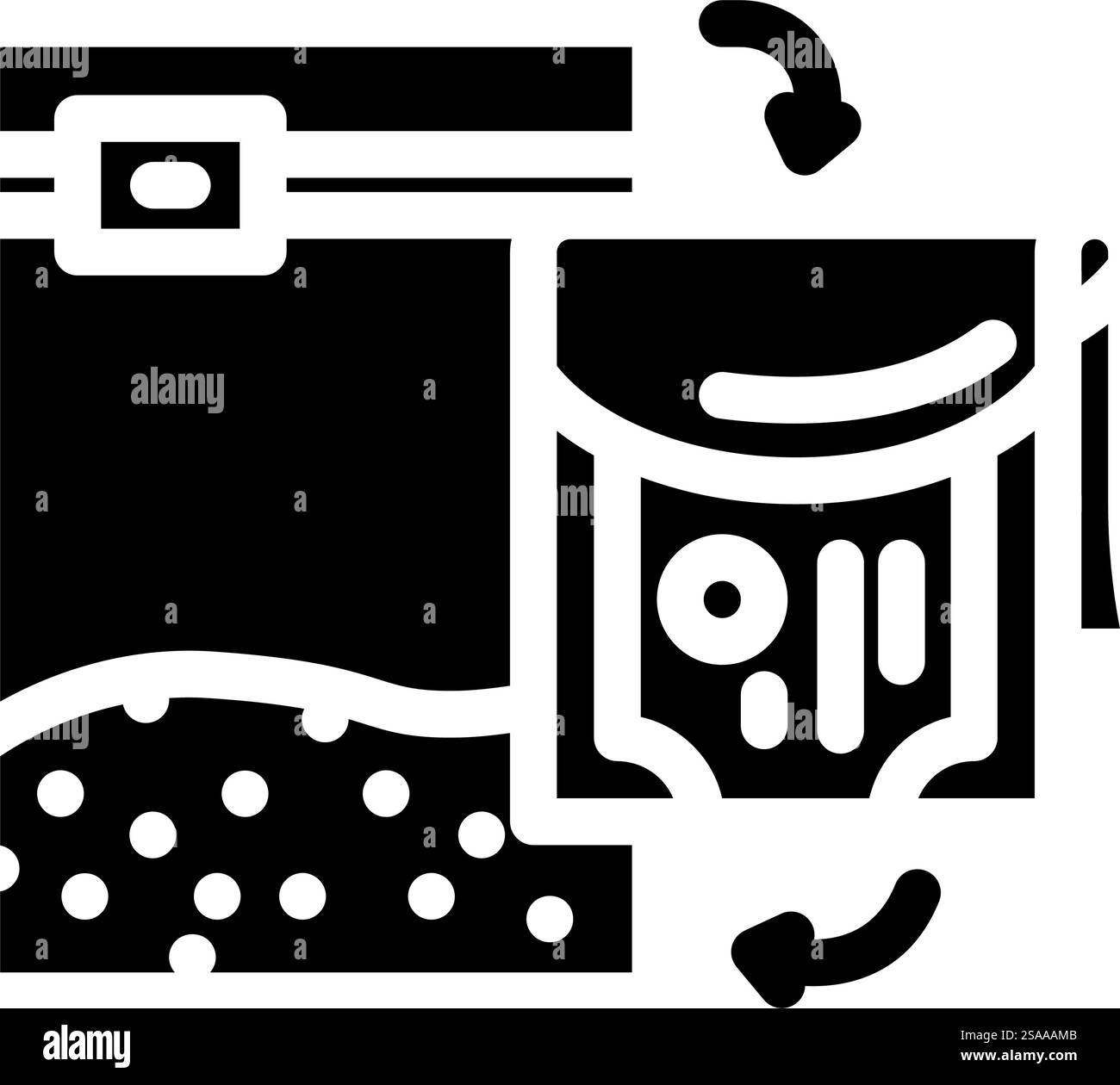drug trafficking crime glyph icon vector. drug trafficking crime sign ...