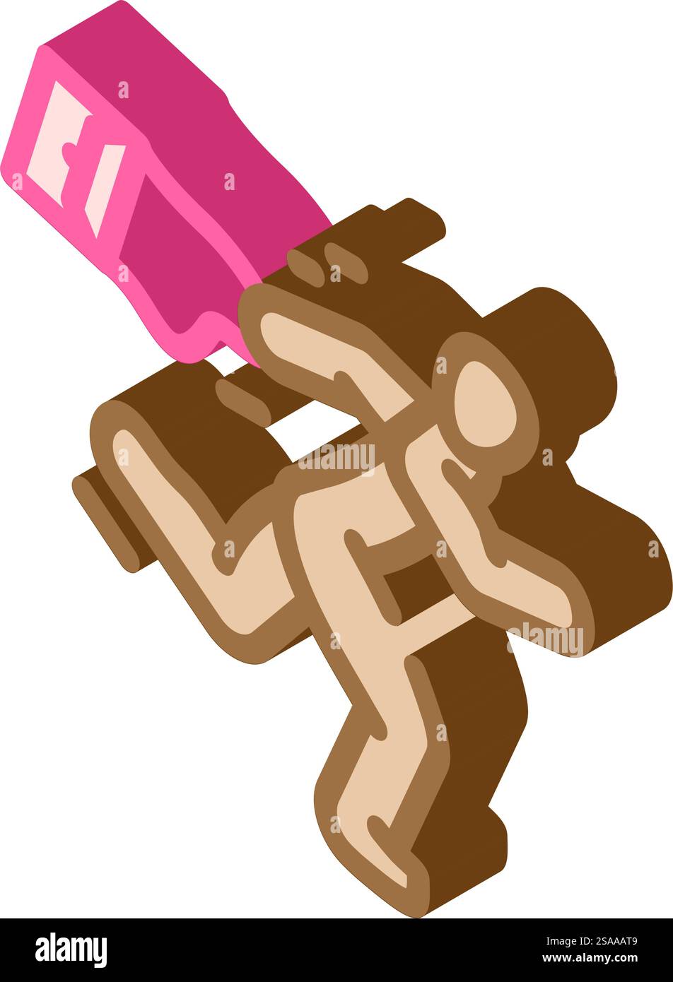 theft crime isometric icon vector. theft crime sign. isolated symbol ...