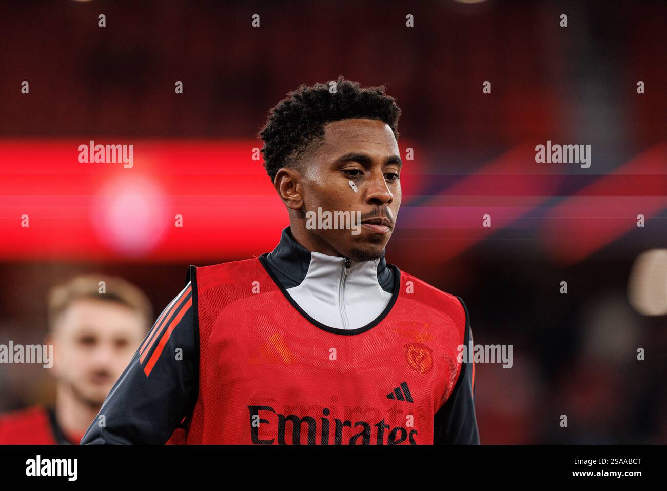 Leandro Barreiro seen during Liga Portugal game between teams of SL ...