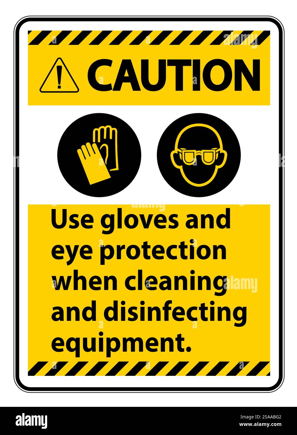 Safety gloves on construction Stock Vector Images - Alamy