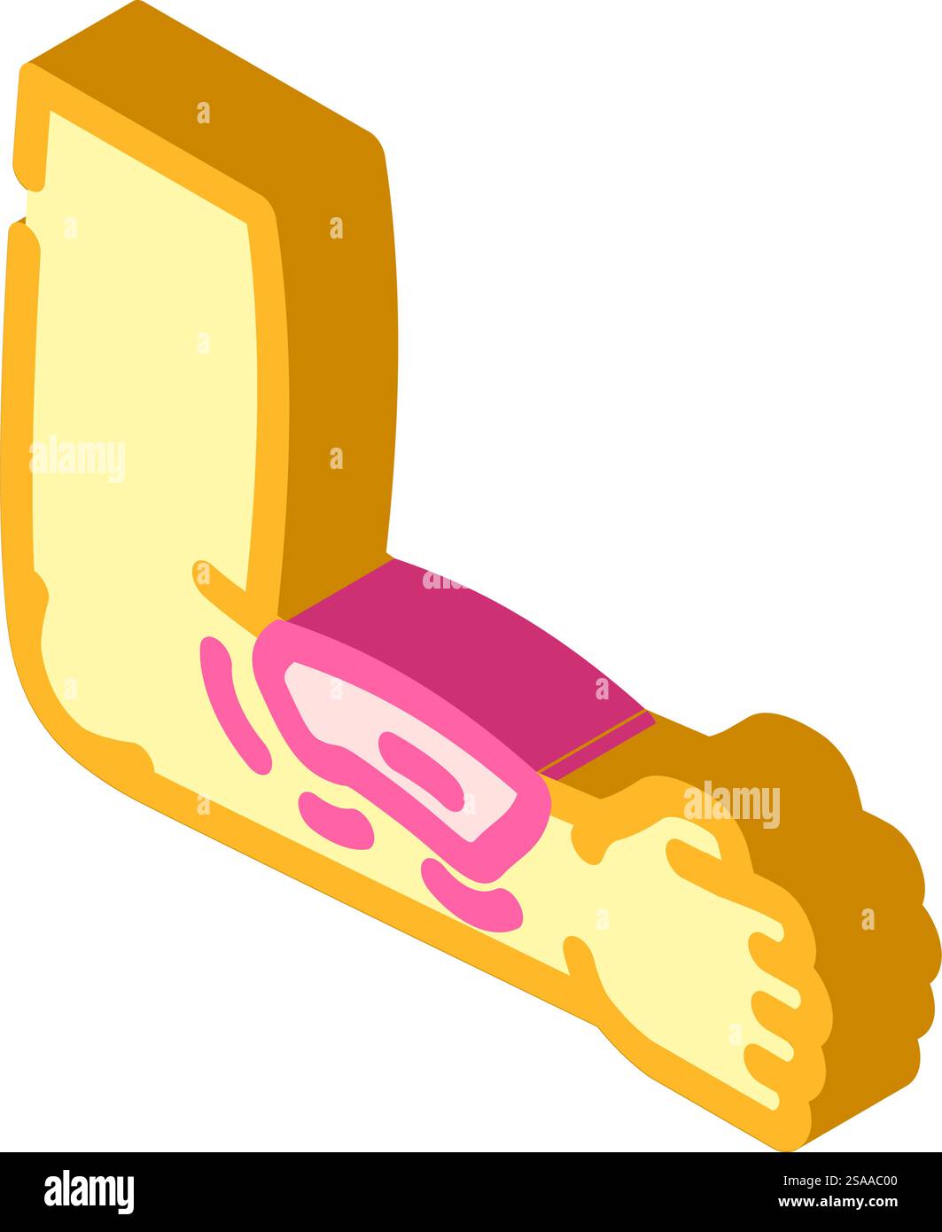 bruises household injury accident isometric icon vector. bruises ...