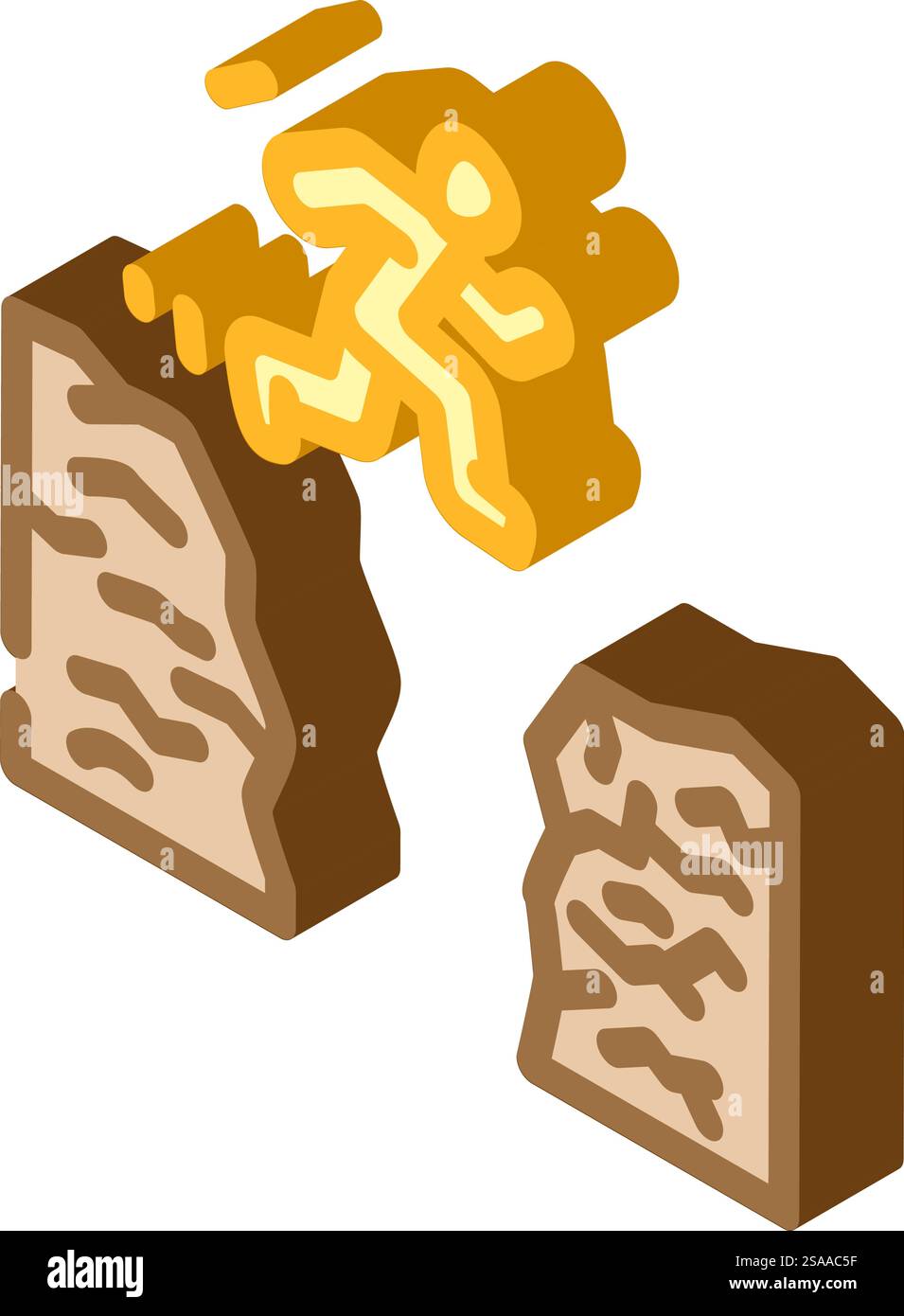 overcoming challenges success life isometric icon vector. overcoming ...