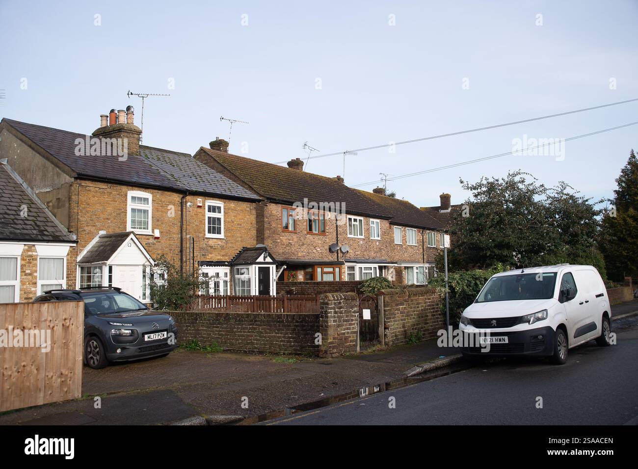Longford, UK. 29th January, 2025. Longford Village in the London ...
