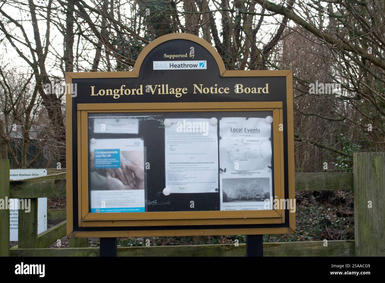 Longford, UK. 29th January, 2025. Longford Village in the London ...