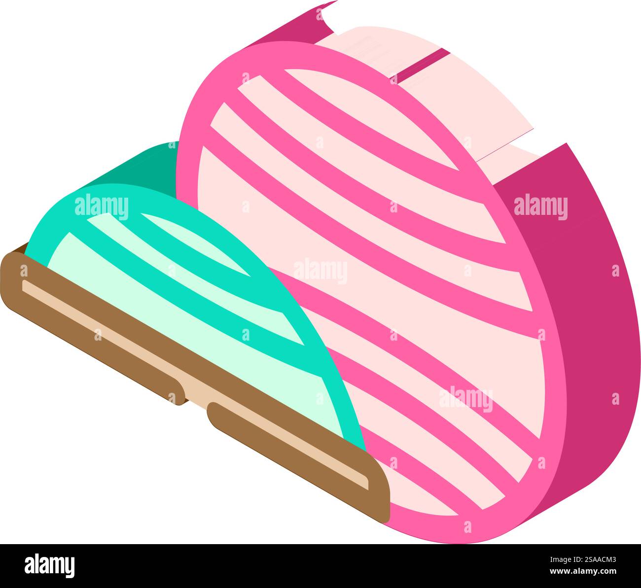 stability ball fitness tool isometric icon vector. stability ball ...
