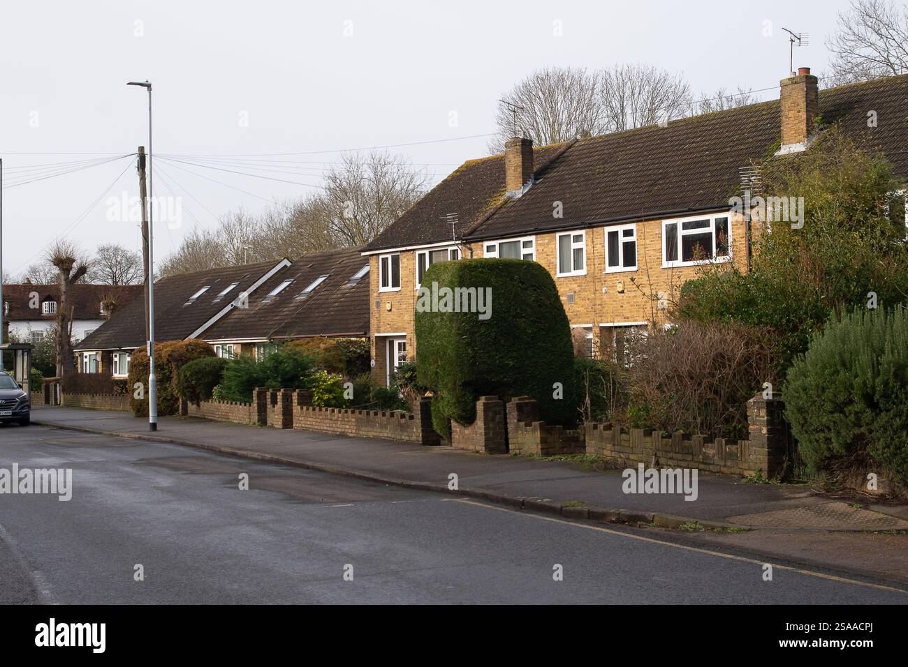 Longford, UK. 29th January, 2025. Longford Village in the London ...