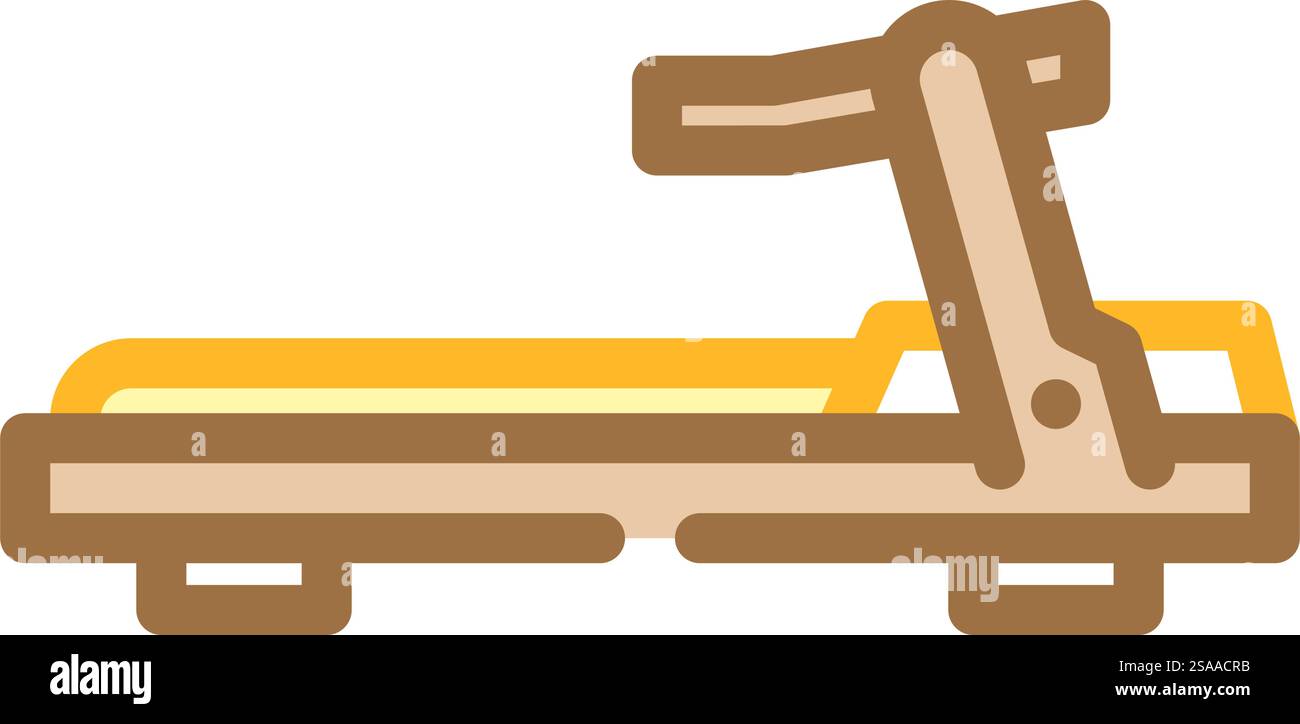 treadmill fitness tool color icon vector. treadmill fitness tool sign ...