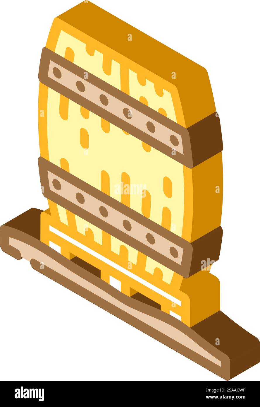 rain barrel water saving isometric icon vector. rain barrel water ...