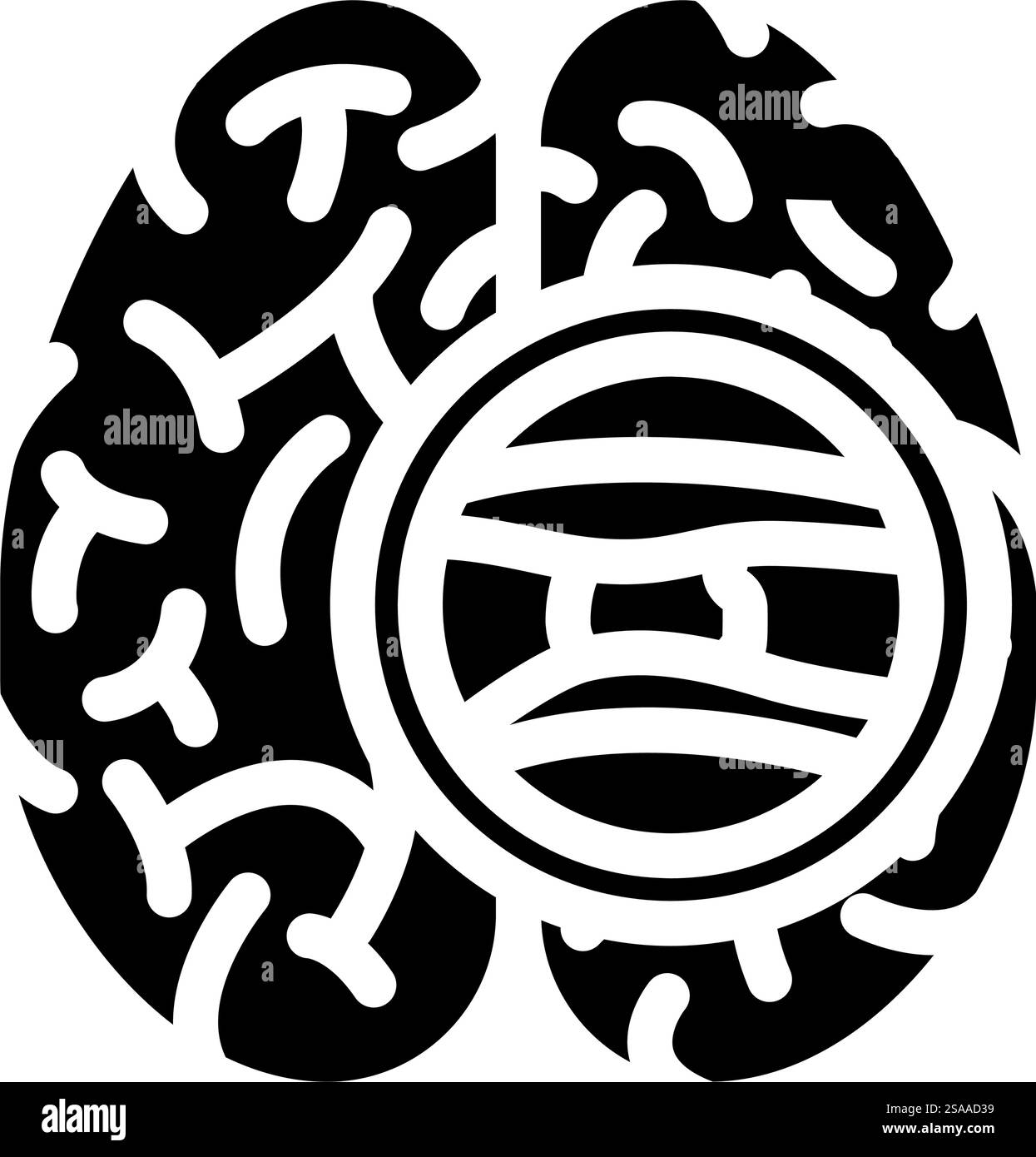 stroke man disease glyph icon vector. stroke man disease sign. isolated ...