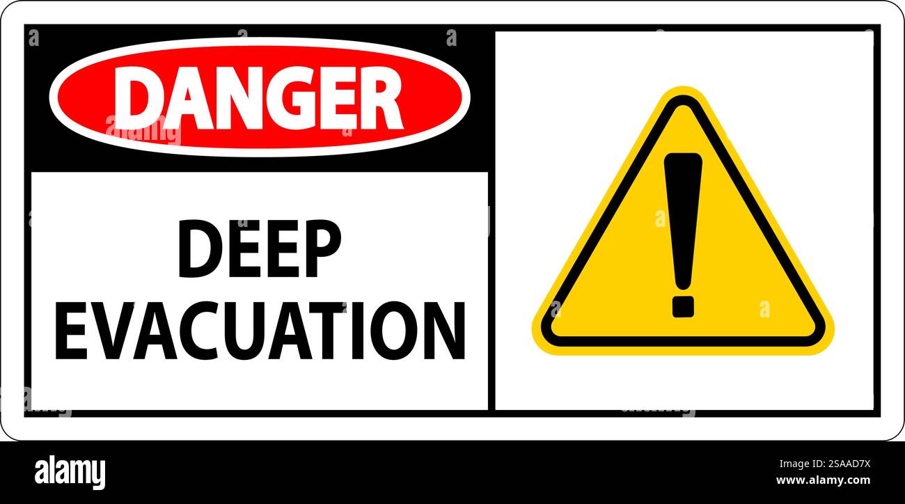 Escape to danger Stock Vector Images - Alamy