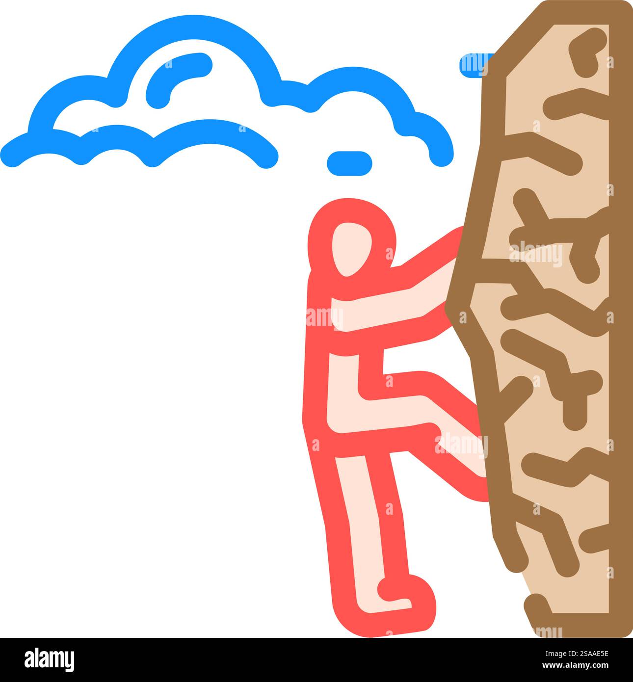 diligence success life color icon vector. diligence success life sign ...