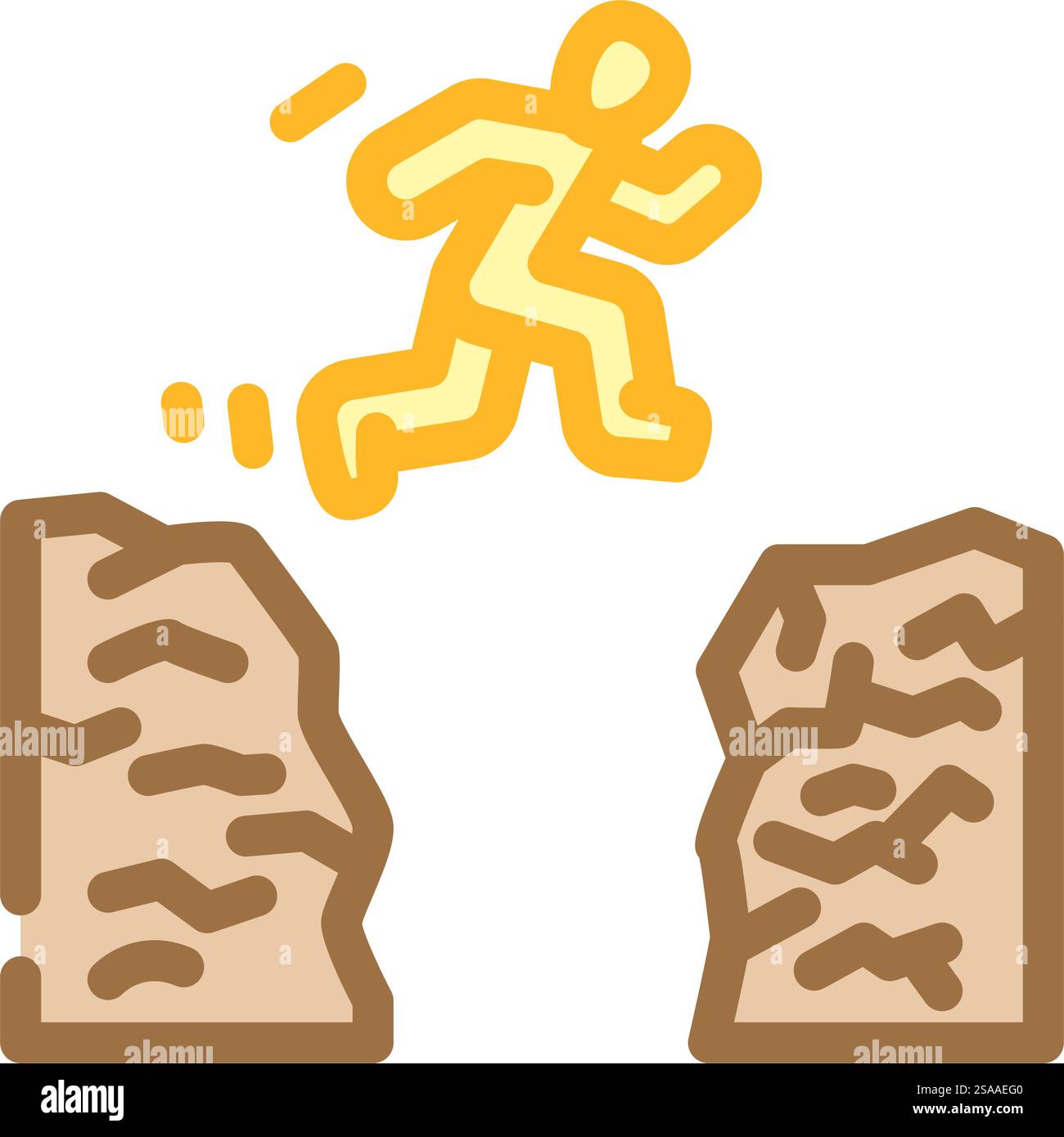overcoming challenges success life color icon vector. overcoming ...