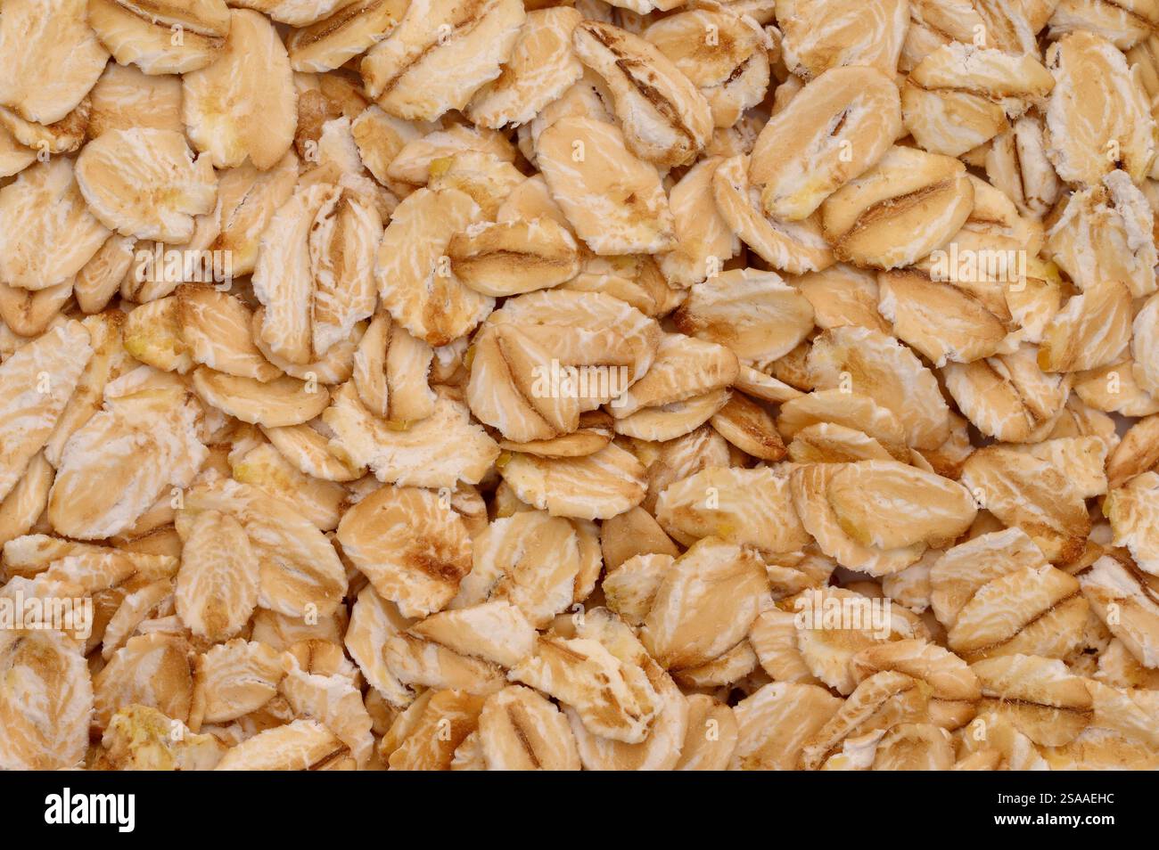 Macro photo of oatmeal.Texture, background of dry oatmeal.Healthy ...