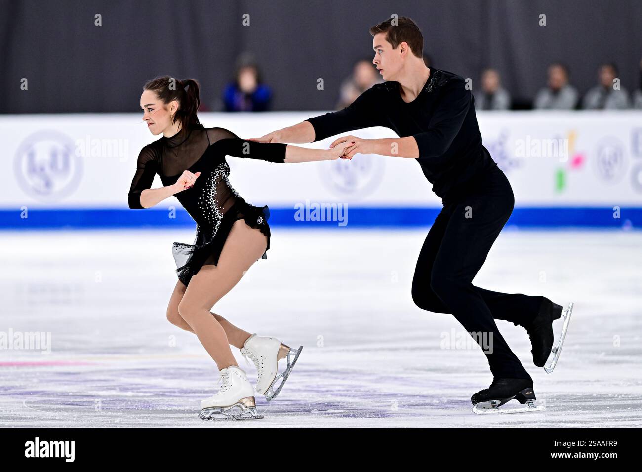 Greta CRAFOORD & John CRAFOORD (SWE), during Pairs Short Program, at ...