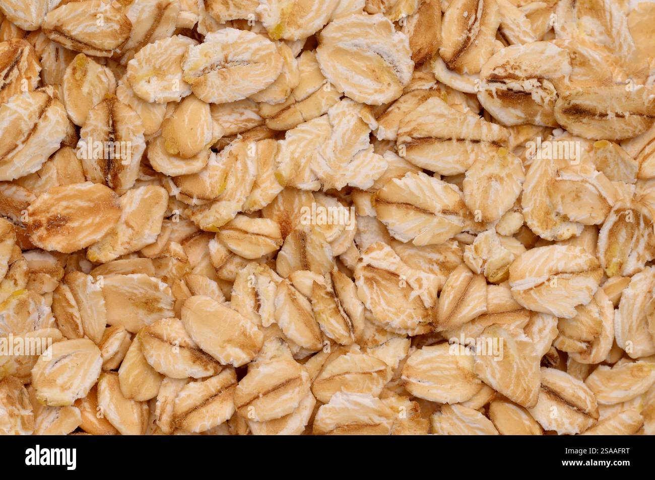 Macro photo of oatmeal.Texture, background of dry oatmeal.Healthy ...