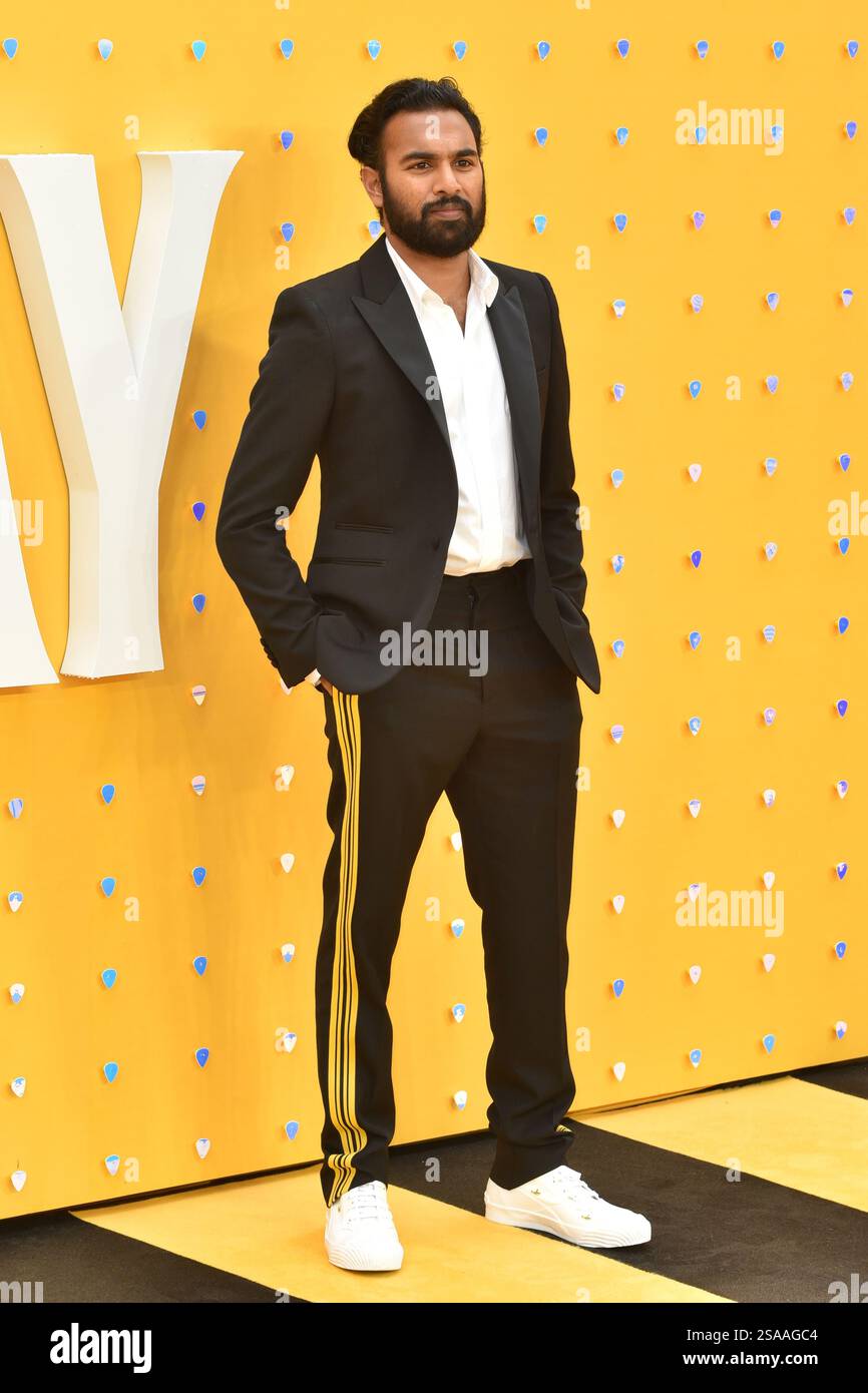 Himesh Patel attends the UK Premiere of 'Yesterday' at the Odeon Luxe ...