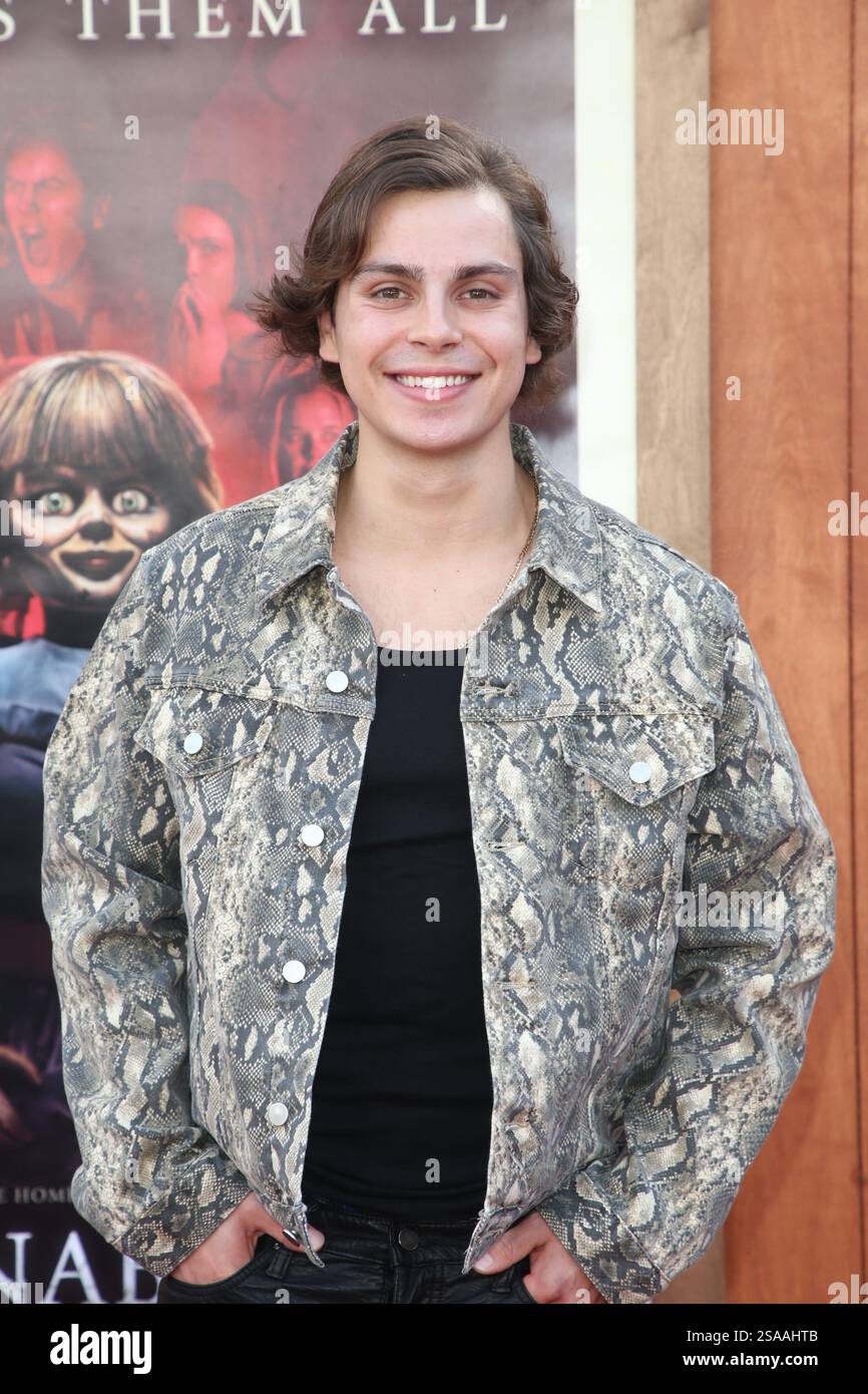 Jake T. Austin at Warner Bros. Pictures and New Line Cinema 'ANNABELLE ...