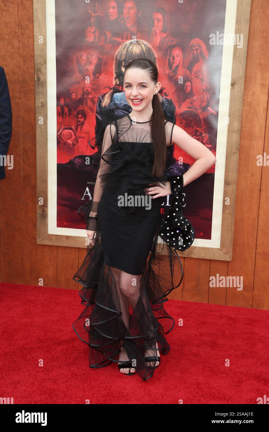 Mckenna Grace at Warner Bros. Pictures and New Line Cinema 'ANNABELLE ...