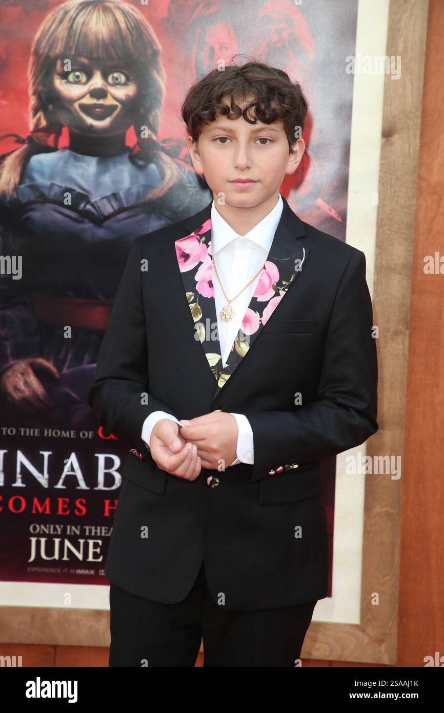 August Maturo at Warner Bros. Pictures and New Line Cinema 'ANNABELLE ...