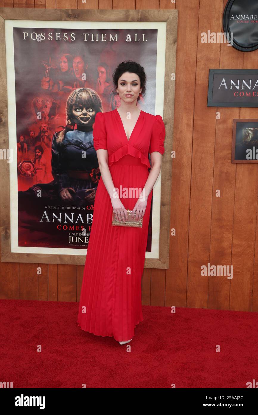Grace Fulton at Warner Bros. Pictures and New Line Cinema 'ANNABELLE ...