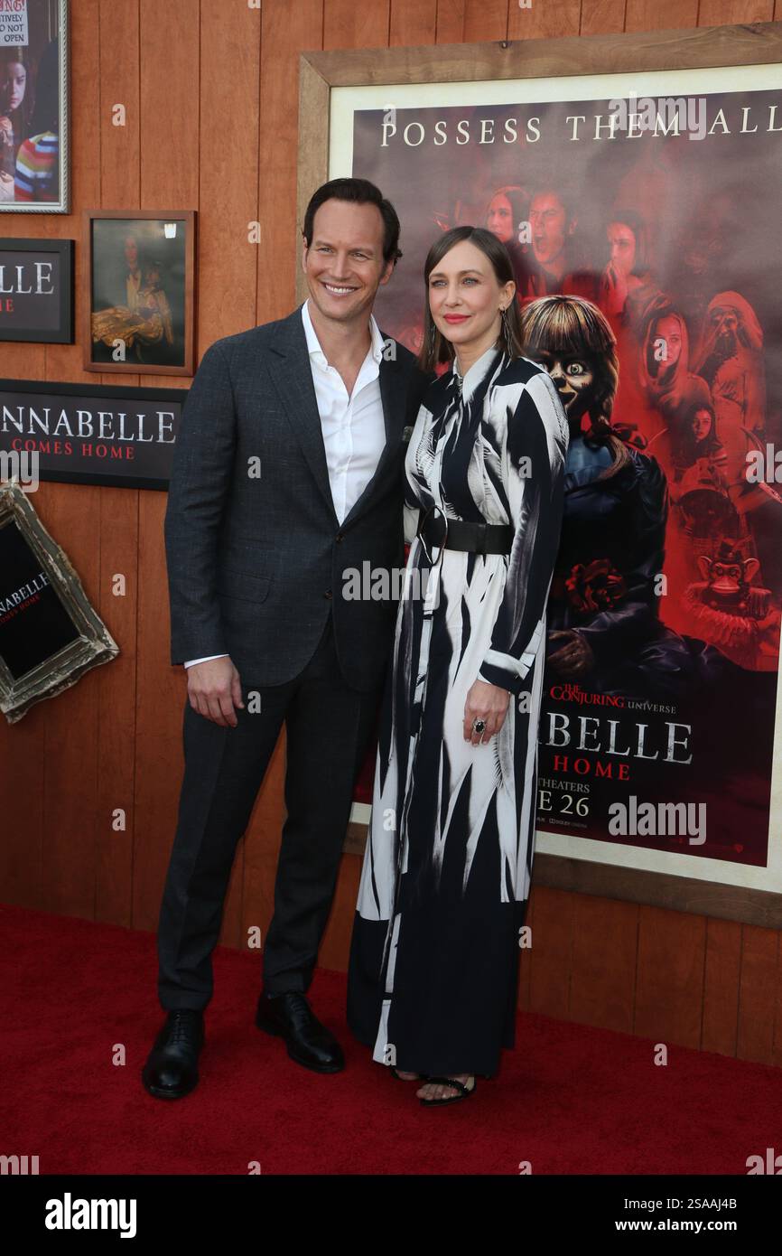 Patrick Wilson and Vera Farmiga at Warner Bros. Pictures and New Line ...