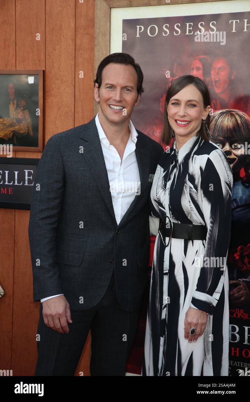 Patrick Wilson and Vera Farmiga at Warner Bros. Pictures and New Line ...