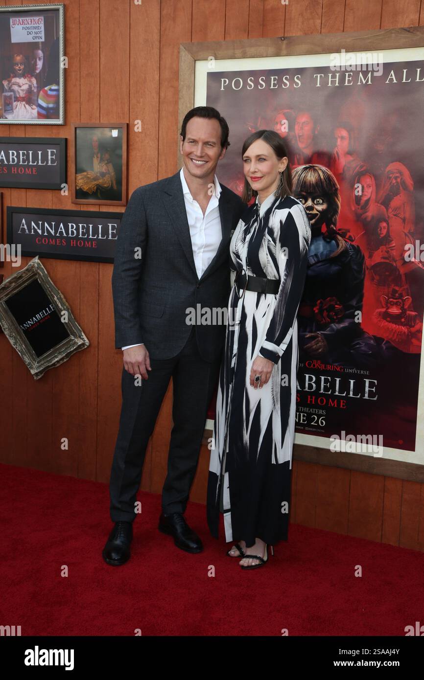 Patrick Wilson and Vera Farmiga at Warner Bros. Pictures and New Line ...