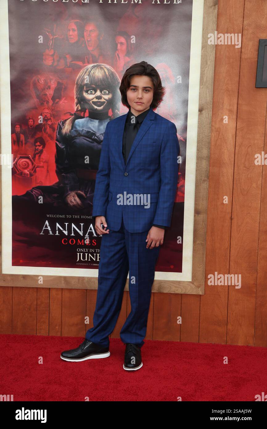 Luca Luhan at Warner Bros. Pictures and New Line Cinema 'ANNABELLE ...