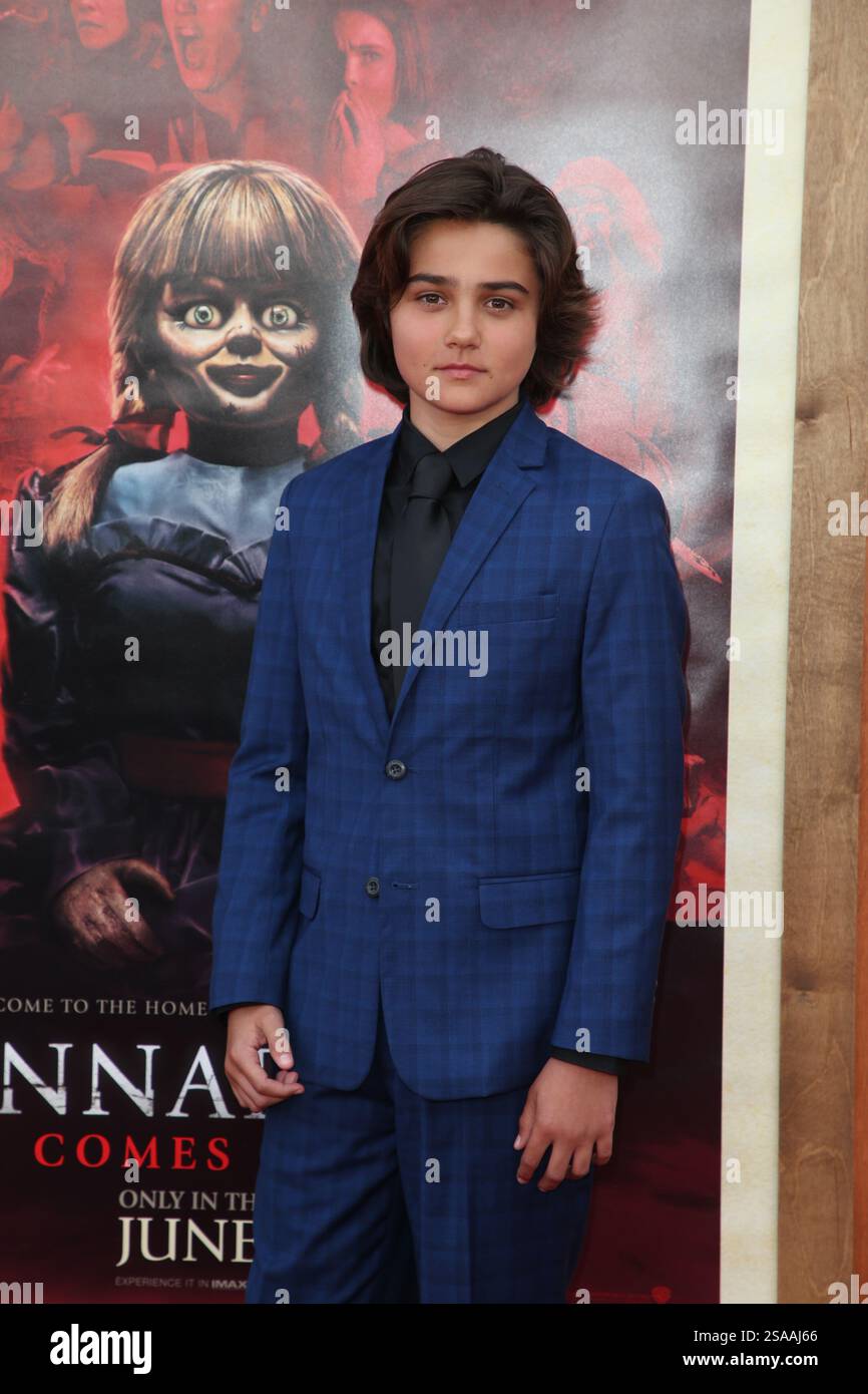 Luca Luhan at Warner Bros. Pictures and New Line Cinema 'ANNABELLE ...