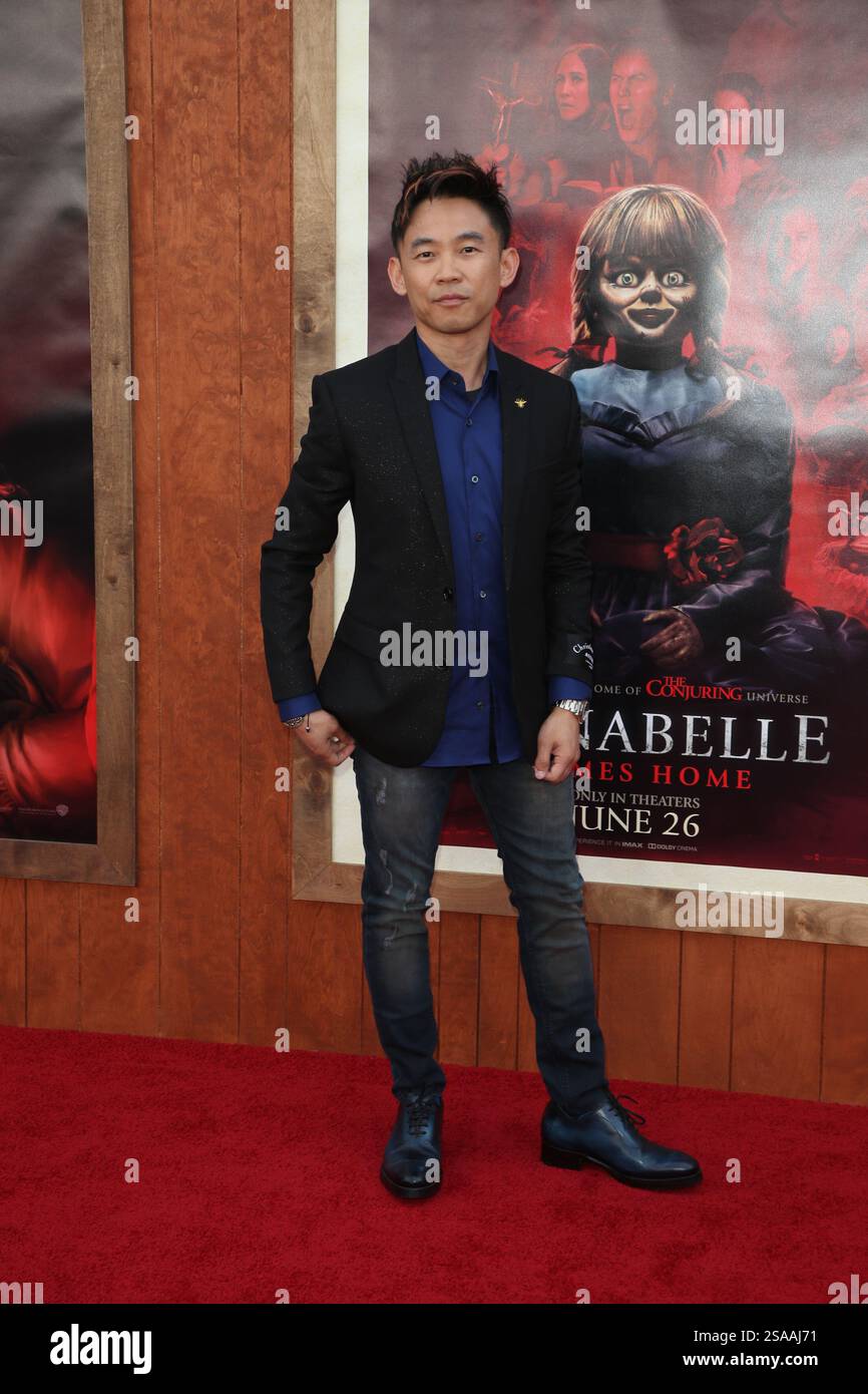 James Wan at Warner Bros. Pictures and New Line Cinema 'ANNABELLE COMES ...