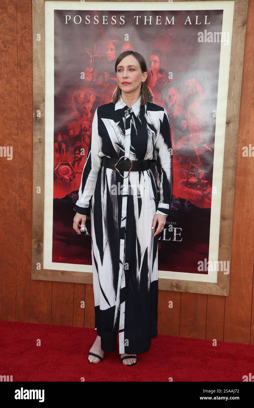 Vera Farmiga at Warner Bros. Pictures and New Line Cinema 'ANNABELLE ...